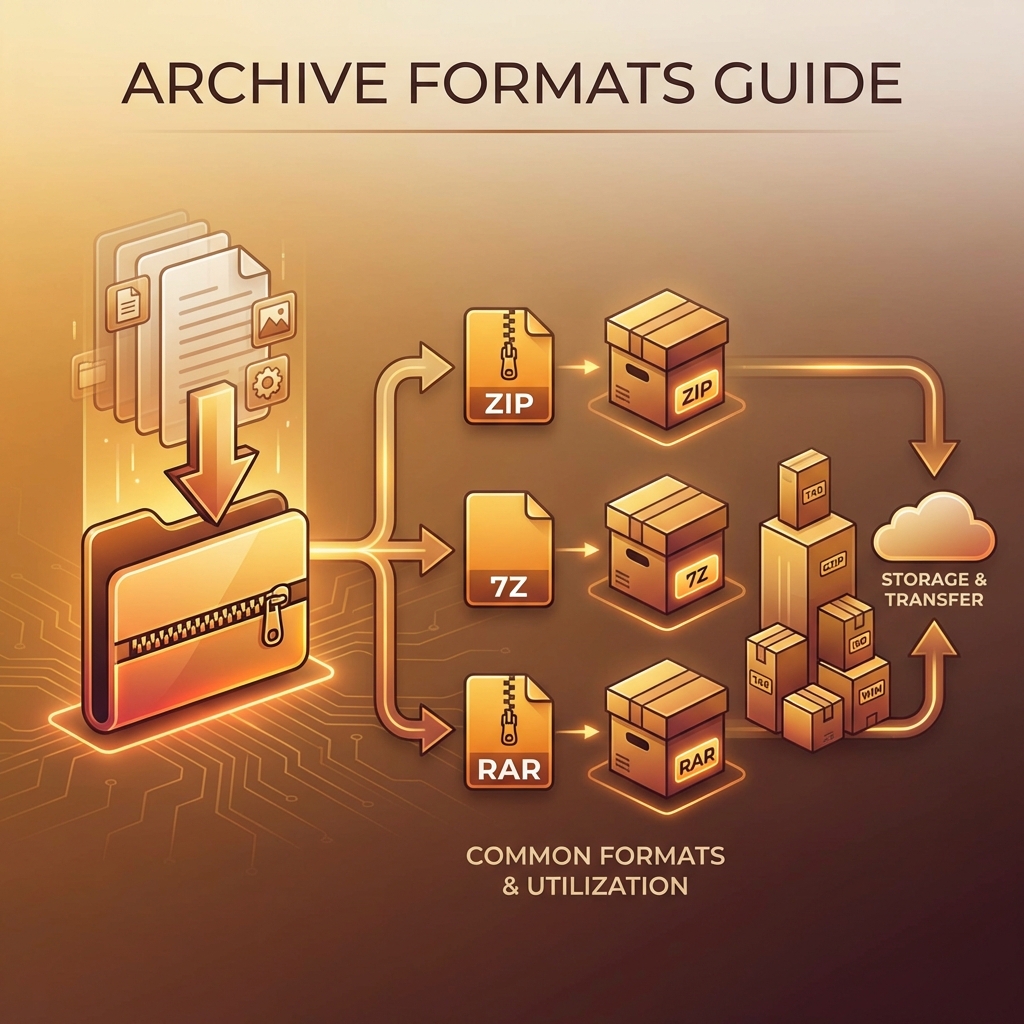 Complete Archive Guide - ZIP, RAR, 7Z & Compression Best Practices ...